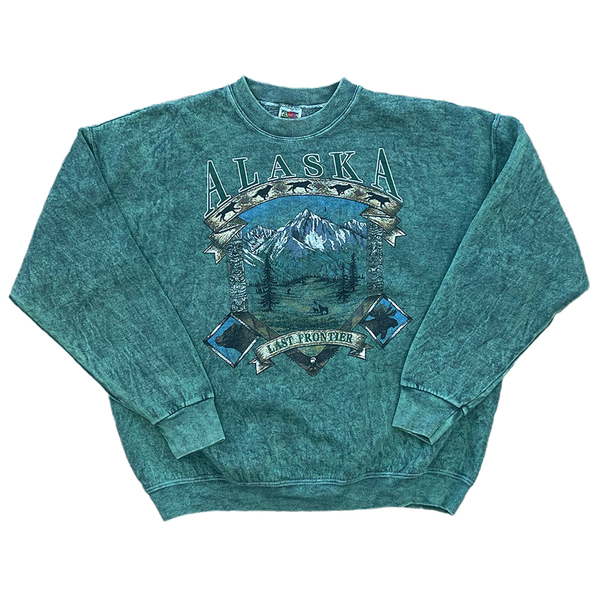 ALASKA 'LAST FRONTIER' PULLOVER-XL (1990's) – LA DAGGER